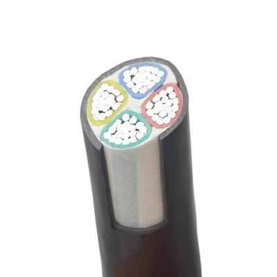 China BT Aluminum Conductor XLPE Underground Cable 3*240+1*120 IP66 Rated Low Voltage Industrial Construction for sale