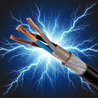 China SWA Armored Underground XLPE Cable 4*6mm2 IP65 Rated with LSZH Jacket for Low Voltage Power Transmission for sale