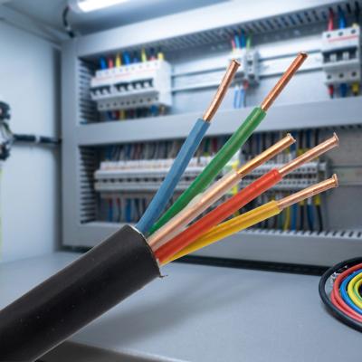 China U1000 R2V Rigid Copper XLPE Insulated PVC Jacket Cable 5G2.5mm2 1kV Rated IP66 for Construction & Mining for sale