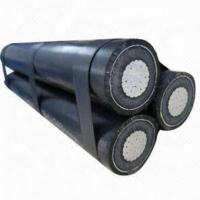 China HDPE Sheathed NFC 33226 CIS HTA 20KV Overhead Aluminum Power Cable 3*1*240mm2 IP66 for sale
