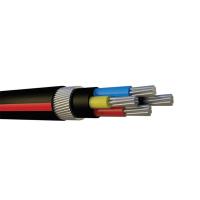 China Low Voltage Aluminum Conductor Power Cable 4*70mm 7*95mm XLPE Insulated PVC Jacket YJLV Model IP67 Rated for sale