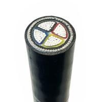 China 90mm 240mm2 500mm2 Aluminium Armoured Multi Core XLPE Insulation Low Voltage Swa Underground Electric Cable for sale