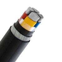 China 90mm 240mm2 500mm2 Aluminium Armoured Multi Core XLPE Insulation Low Voltage Swa Underground Electric Cable for sale
