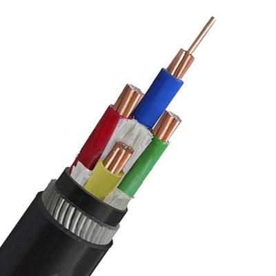 China Pure Copper 25mm2 35mm2 X 4 Core 4x50mm 1kV Armored Cable XLPE SWA PVC Fire Resistant Indoor Outdoor for sale