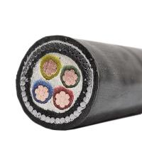 China Pure Copper 25mm2 35mm2 X 4 Core 4x50mm 1kV Armored Cable XLPE SWA PVC Fire Resistant Indoor Outdoor for sale
