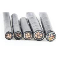 China Flame Retardant Copper Conductor Earth Continuity ECC Cable SWA Armoured 16mm2 X 4 Core 10mm2 X 2 Core Low Voltage for sale