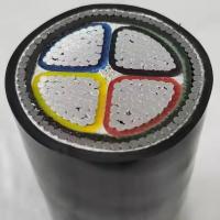 China YAXZ2V NA2XRY 50mm 35mm 25mm 4 Core Armored Aluminum Power Cables AL/XLPE/SWA/PVC Black Underground 0.6/1kV for sale