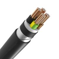 China CABLE HFG DE U1000 RVFV/HFG Copper Conductor XLPE Insulated Galvanized Double Steel Tape Armored PVC Jacket 1000V for sale