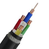 China Underground Armoured Copper Cable 4 core 240 mm2 120mm2 for sale