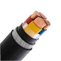 China Copper 4 Core XLPE Flame Retardant Steel Wire Armoured Low Voltage Power Cable 600V Size 185-35MM2 for sale