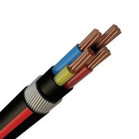 China 4 Core 50mm 70mm 95mm 120mm 150mm 185mm 240mm XLPE PVC Copper SWA Electric Power Cable 600/1000V Black Hongda Underground for sale