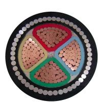 China 4 Core 50mm 70mm 95mm 120mm 150mm 185mm 240mm XLPE PVC Copper SWA Electric Power Cable 600/1000V Black Hongda Underground for sale
