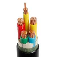 China Underground Electric Copper 5 Core 3 Phase Power Cable 5x10-5x240 Mm2 XLPE Insulated PVC Jacket 0.6/1KV Rated Voltage for sale