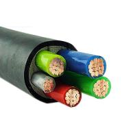 China Underground Electric Copper 5 Core 3 Phase Power Cable 5x10-5x240 Mm2 XLPE Insulated PVC Jacket 0.6/1KV Rated Voltage for sale