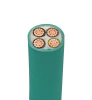 China XGB Single Core Power Cable 0.6/1 KV with Copper Conductors XLPE Insulated and HFFR Sheathed Halogen Free Cable for sale