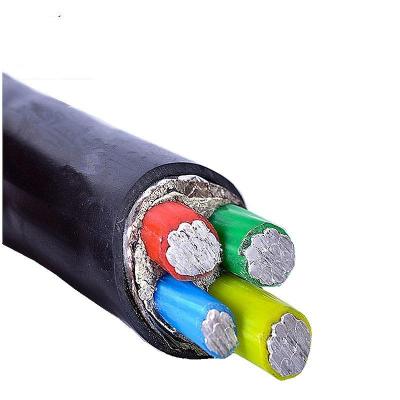 China YJLV/AL/XLPE/PVC Insulated Unarmoured 4-Core 10/16/25/35/50 Square 1KV Low Voltage Underground Armored Power Cable for Cable for sale