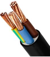 China RZ1-K (AS) Halogen-Free Flexible Power Cable 3G 4mm2 6mm2 LSOH 0.6/1kV Copper Conductor and XLPE Insulation for sale