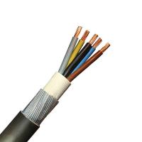 China 5 Core 3 Phase Cable 6mm2 10mm2 16mm2 25mm2 35mm2 Armoured Cable XLPE SWA Copper Armored Low Voltage 0.6/1kV IEC 60502-1 BS 5467 for sale