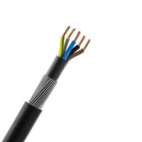 China 5 Core 3 Phase Cable 6mm2 10mm2 16mm2 25mm2 35mm2 Armoured Cable XLPE SWA Copper Armored Low Voltage 0.6/1kV IEC 60502-1 BS 5467 for sale