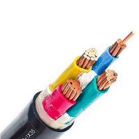 China XLPE 4 Core 50/70/95/120 Sq mm Pure Copper Low Voltage 0.6/1KV Non Armoured PVC Jacket Underground Power Cable for sale