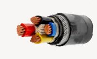 China 50mm Armoured 4core XLPE Insulated Steel Wire SWA AWA Armoured Buried Cable for Power Transmission System for sale