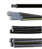China 4/0-4/0-2/0 Aluminum URD Direct Burial Single, Duplex, Triplex, Quadruplex for sale