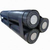 China HTA XLPE Insulated Power Cable 12/20KV 3*1*240mm2 Aluminum for Overhead and Industrial Applications for sale