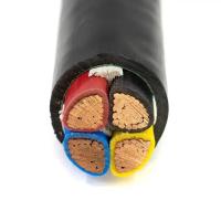 China YJV 4x150 4x185 4x240 Mm2 Waterproof Low Voltage Electrical Power Cable Pure Copper Conductor XLPE Insulation PVC Jacket Black for sale