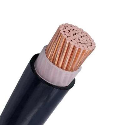 China Cable Black 1C 50mm2 70mm2 95mm2 120mm2 300mm2 500mm² XLPE/PVC Copper Single Core Cable IEC60502 Standard for sale