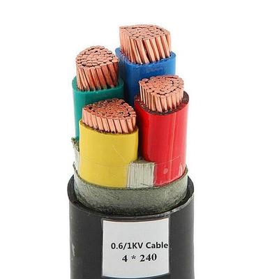 China 4x240mm2 Prix Du Cu Power Cable Electrique Cabo Price Cuivre Sans Oxygene for sale