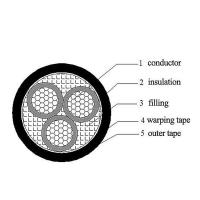 China 3x500 3cx500 Mm2 3c*120mm2 AL XLPE PVC Power Cable Aluminum 0.6/1kV for sale