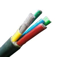 China 4C Core Aluminum Cable ISO9001/CCC 16mm2 25mm2 35mm2 Multi-core Underground Low Voltage 0.6/1kV XLPE PVC IEC60502 Black OEM for sale