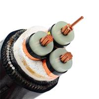 China 15kV 3core 35mm^2 XLPE Insulated 133% Insulation Armor Cable for sale