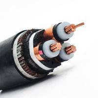 China 15kV 3core 35mm^2 XLPE Insulated 133% Insulation Armor Cable for sale