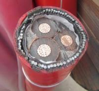 China 15kV XLPE 133% Insulation Armoured Power Cable Copper Conductor PVC Jacket Underground Use ISO9001/CCC for 3x2 Awg for sale