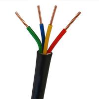 China Low Voltage 0.6/1KV Pure Copper XLPE Insulated PVC Sheathed Unarmoured 4 Cores 4x2.5mm2 Underground Power Cable for sale