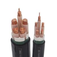 China 5G10 5G16 5G 25mm2 35mm2 50mm2 70mm2 95mm2 120mm2 150mm2 185mm2 240mm2 Unarmored 5 Phase Stranded XLPE Copper Power Cable 0.6/1kV for sale