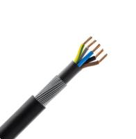 China Cable 4sqm 6sqm 10sqm 4 Cores Armoured Power Cable XLPE Insulated Low Voltage Armoured Cable for sale