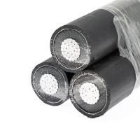 China Torsade NFC 33-226 EDR 3*1*240mm2 Aluminum Conductor 12/20 (24)kv 19/30(36kv) HTA CIS MV ABC Cable for sale
