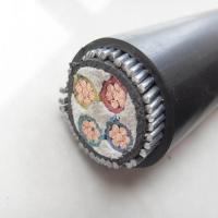 China 0.6/1kV XLPE Stranded Copper 4x6sqmm 4x10mm2 4x16mm2 Galvanized Steel Wire Armored SWA Power Cable PVC Jacket for Underground for sale