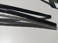 China Duplex Aluminum Cable 6/7 4/7 Overhead XLPE Service Drop Cable IP66 Low Voltage 500m in Roll for sale