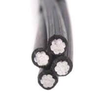 China 4*35mm2 Aluminum Conductor XLPE Insulated Twisted PRC Overhead Transmission Service Cable Low Voltage IP65 for sale