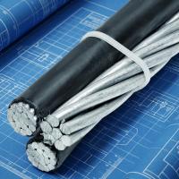 China Bare Aluminum Service Drop Wire #4/7 ABC Cable 500 Meter by Roll for Overhead Aerial Bundled Cable for sale