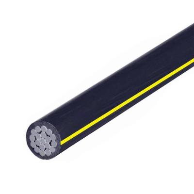 China 1/0 2/0 3/0 4/0 AWG Harvard Yale Tufts Beloit URD Direct Burial Cable Single Aluminum Conductor 600V for sale