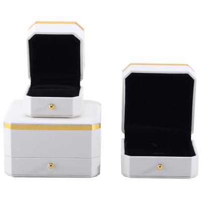 China Custom Handmade Octagonal Jewelry Packaging Box for Luxury Bracelets Necklaces 20cm for sale