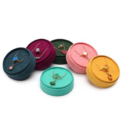 China Custom Velvet Jewelry Box Set for Earrings Bracelets Necklaces Rings with Embossing Logo for sale