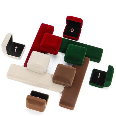 China Custom Velvet Jewelry Box for Storage and Protection of Precious Collections for sale