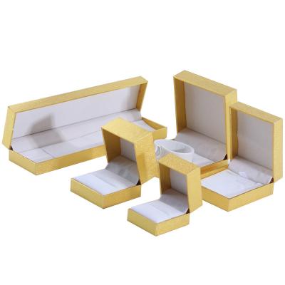 China Handmade Eco Cardboard Flip Yellow Jewelry Box Customizable 300000 Pieces Monthly Supply for sale