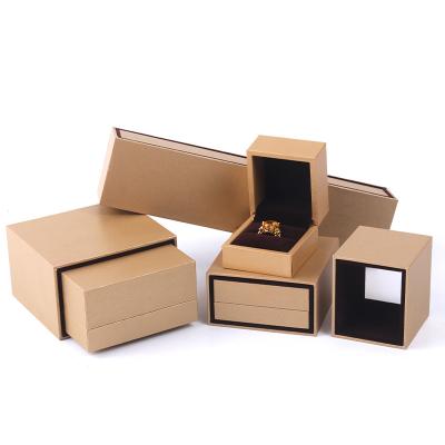 China Custom Size Cardboard Jewelry Box with Velvet Interior - Embossing and Hot Stamping Logo Options for Premium Packaging for sale