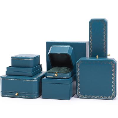 China Custom Paper Velvet Jewelry Box for Bracelet Earrings Necklace Ring 300000pcs Monthly for sale